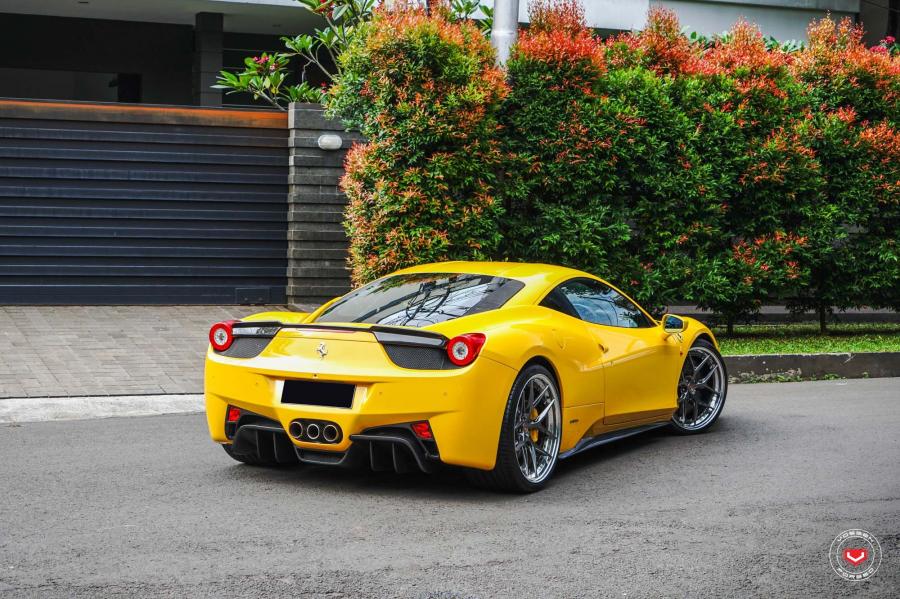 Ferrari 458 Speciale on Vossen Wheels (S21-01 (3-Piece)) 2019 года выпуска. Фото 14. VERcity